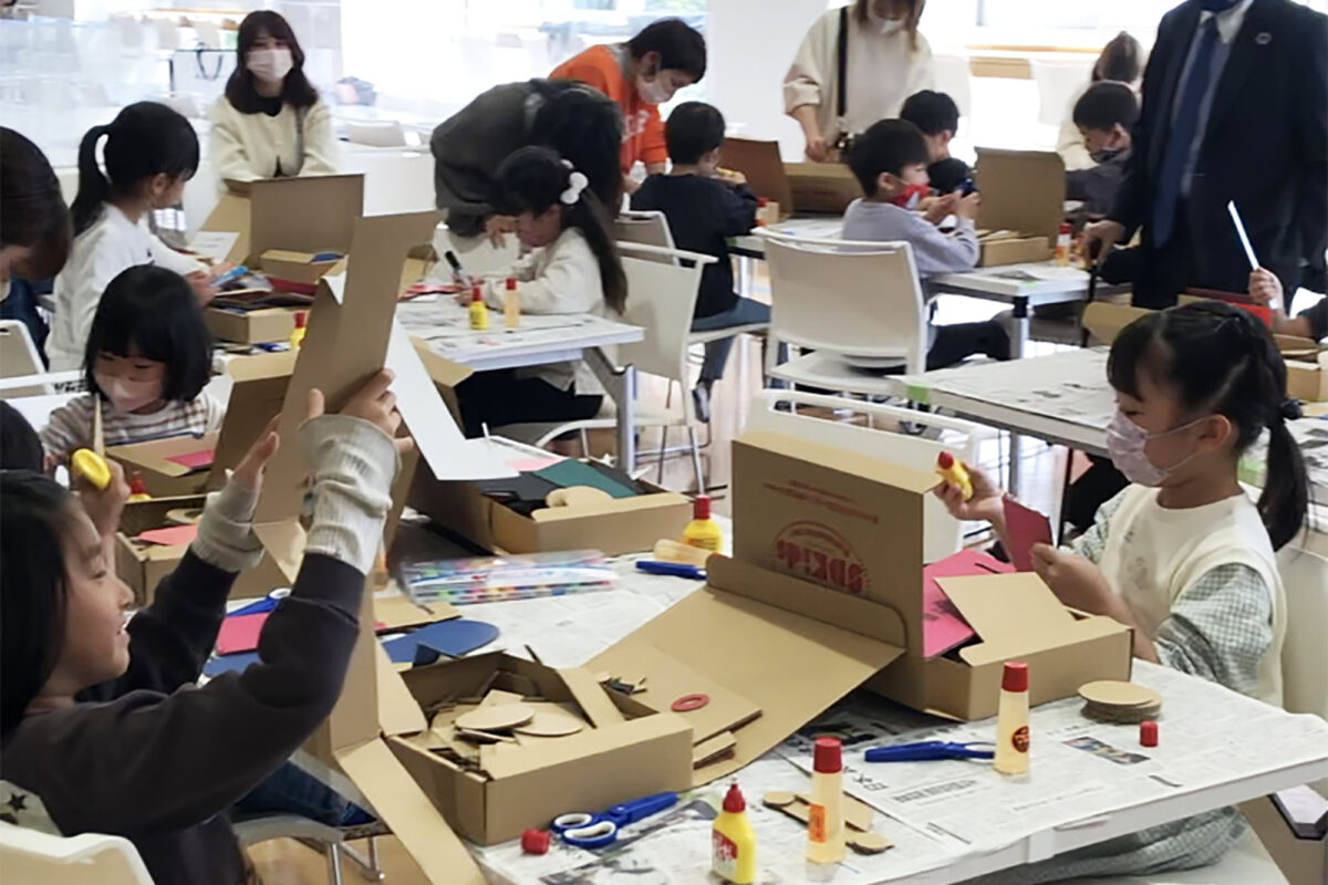 オープンスクールで SDKids 体験教室 | 九州ダンボール株式会社（KDP）