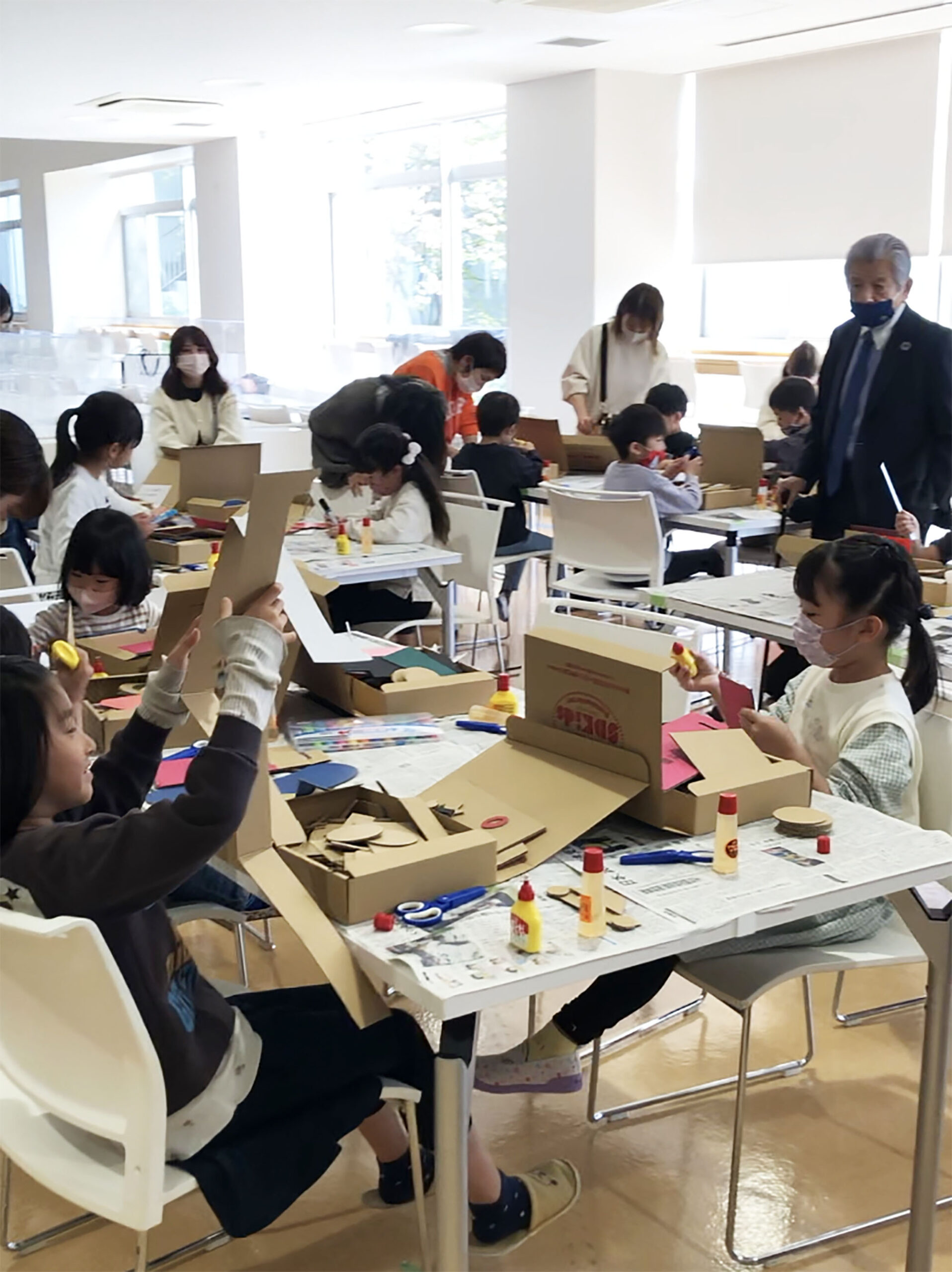 オープンスクールで SDKids 体験教室 | 九州ダンボール株式会社（KDP）